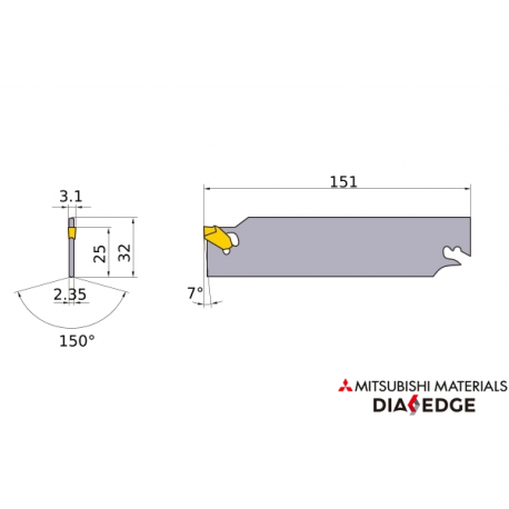 ΛΑΜΑ ΣΧΙΣΙΜΑΤΟΣ MITSUBISHI - InTool - Intool.gr