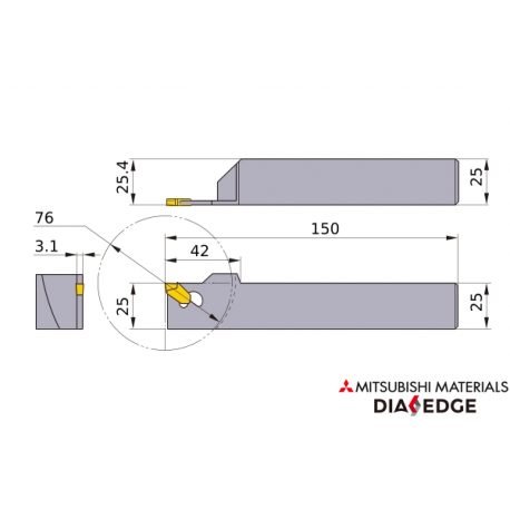 ΜΑΝΕΛΑ ΣΧΙΣΙΜΑΤΟΣ UGH MITSUBISHI - InTool - Intool.gr