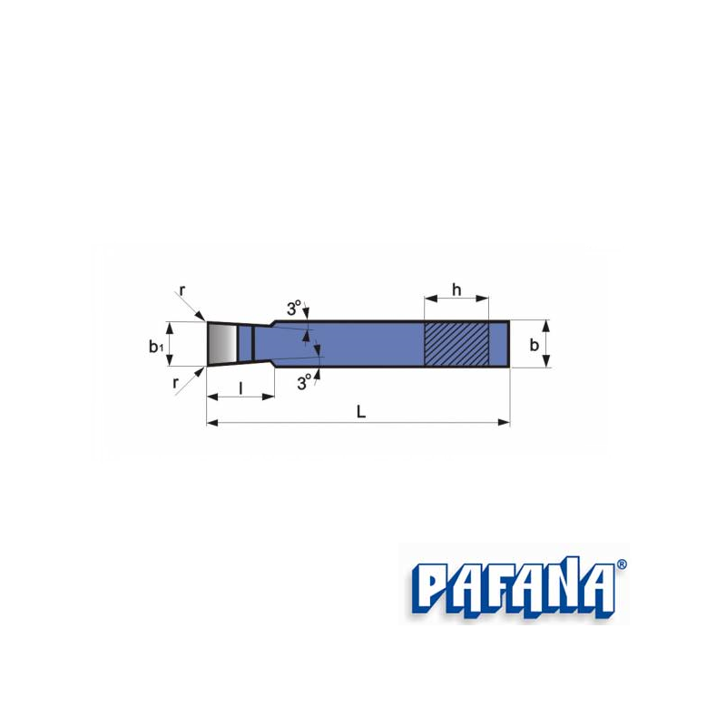 ΜΑΝΕΛΑ ΜΕ ΚΟΛΛΗΤΟ ΒΙΝΤΙ ISO 4 PAFANA - InTool - Intool.gr